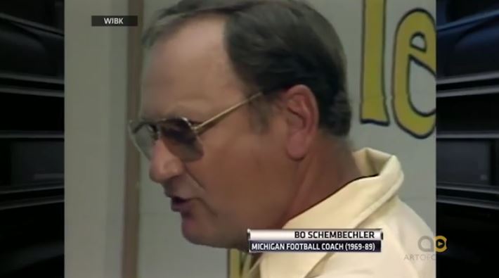 Michigan softball: The Bo Schembechler speech - The Art of Coaching ...