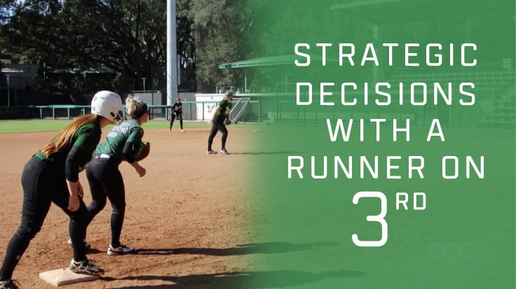 Baserunning: Strategic decisions with a runner on third - The Art of ...