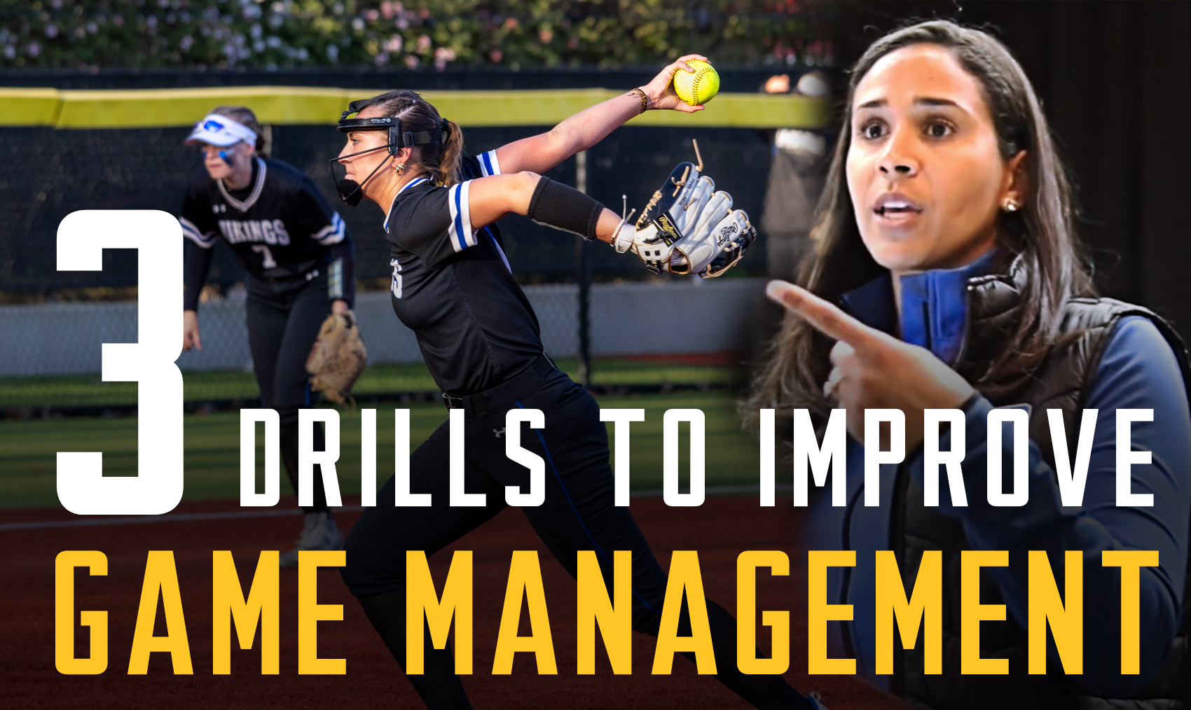 Pitching drills for game management - The Art of Coaching Softball