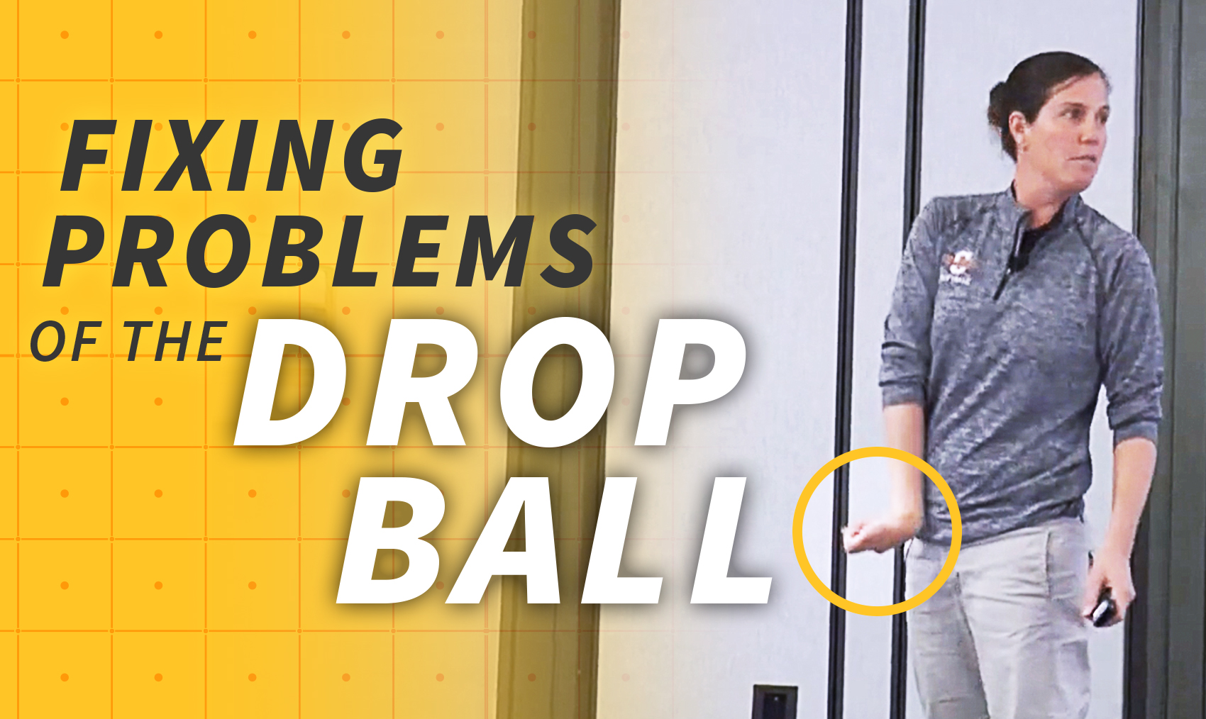 Pitching drill to improve drop ball mechanics - The Art of Coaching ...