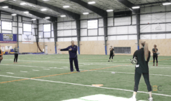 Connection hitting drill