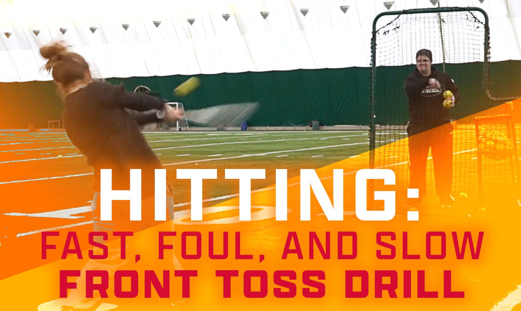 Hitting: Fast, foul, and slow front toss drill - The Art of Coaching ...