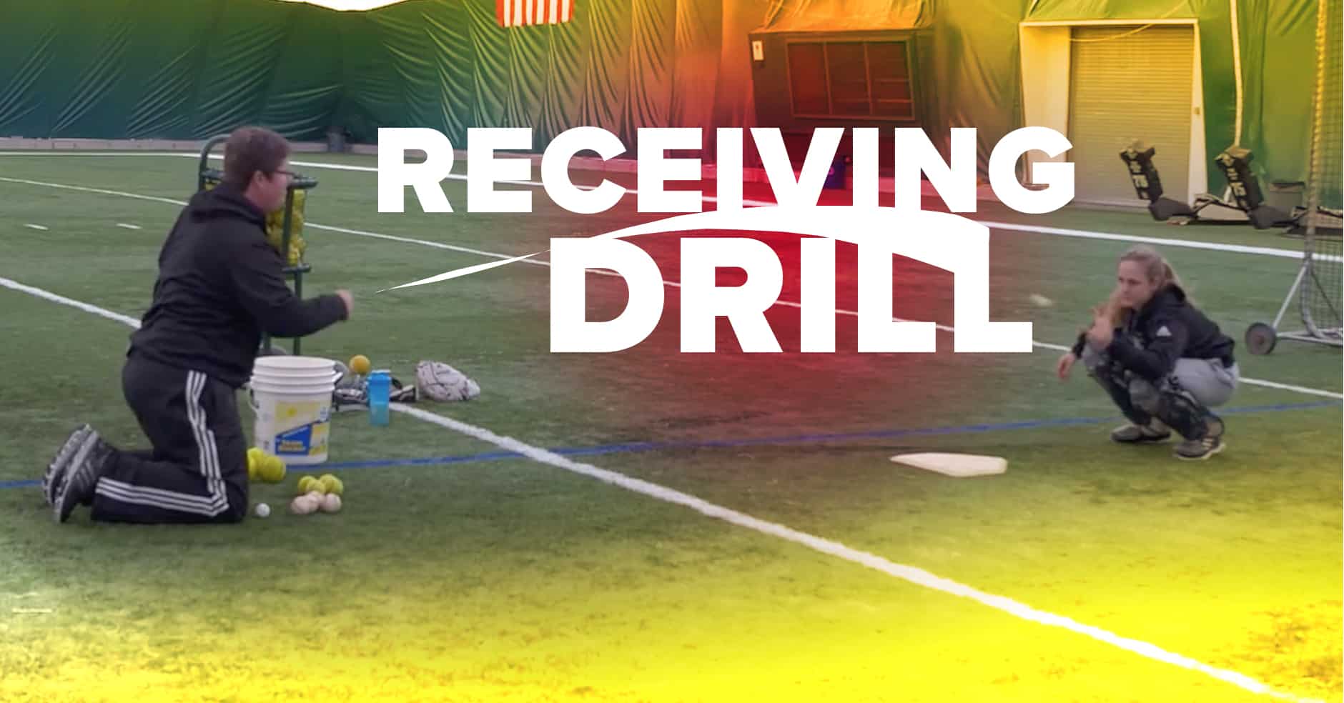 Basic catching drill to use every day | The Art of Coaching Softball