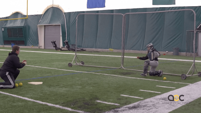 Dynamic softball pas ball drill - The Art of Coaching Softball