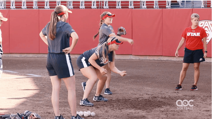 Fielding drill: No-glove short hop - The Art of Coaching Softball