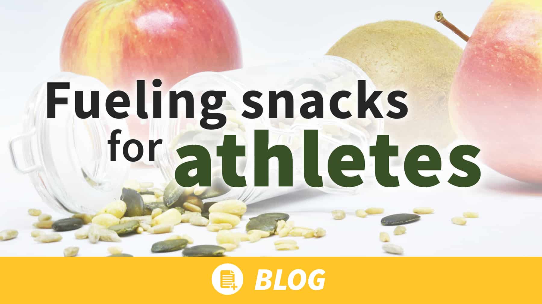 Fueling snacks for athletes: Narrowing the choices - The Art of ...