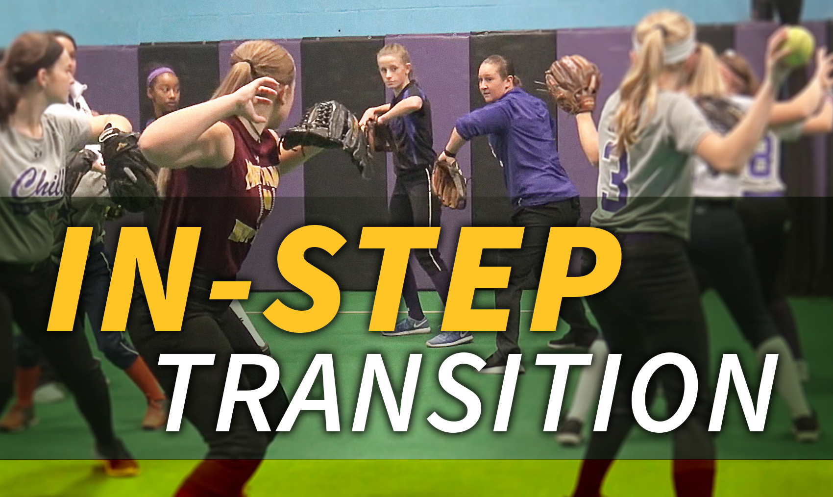 In-step transition drill for throwing - The Art of Coaching Softball