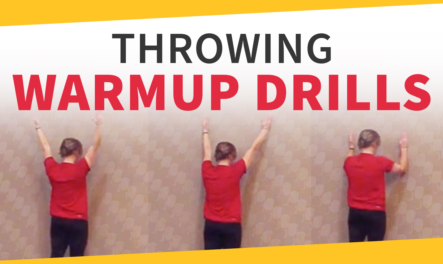 Throwing warmup drills - The Art of Coaching Softball