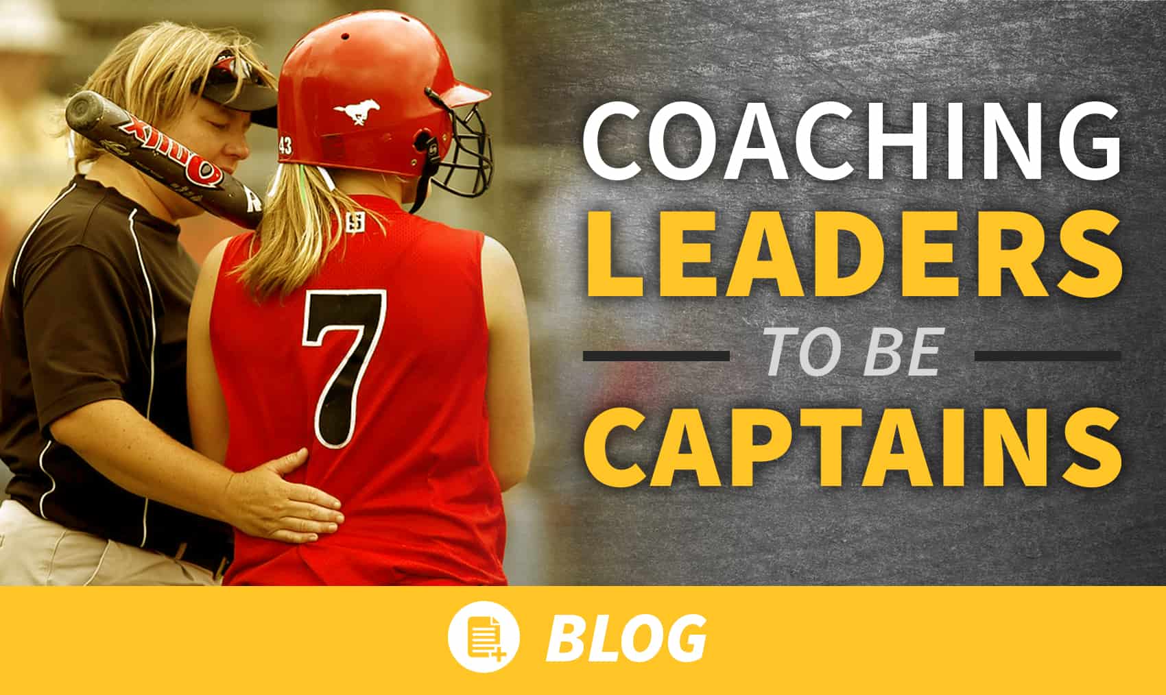 Coaching leaders to be captains - The Art of Coaching Softball
