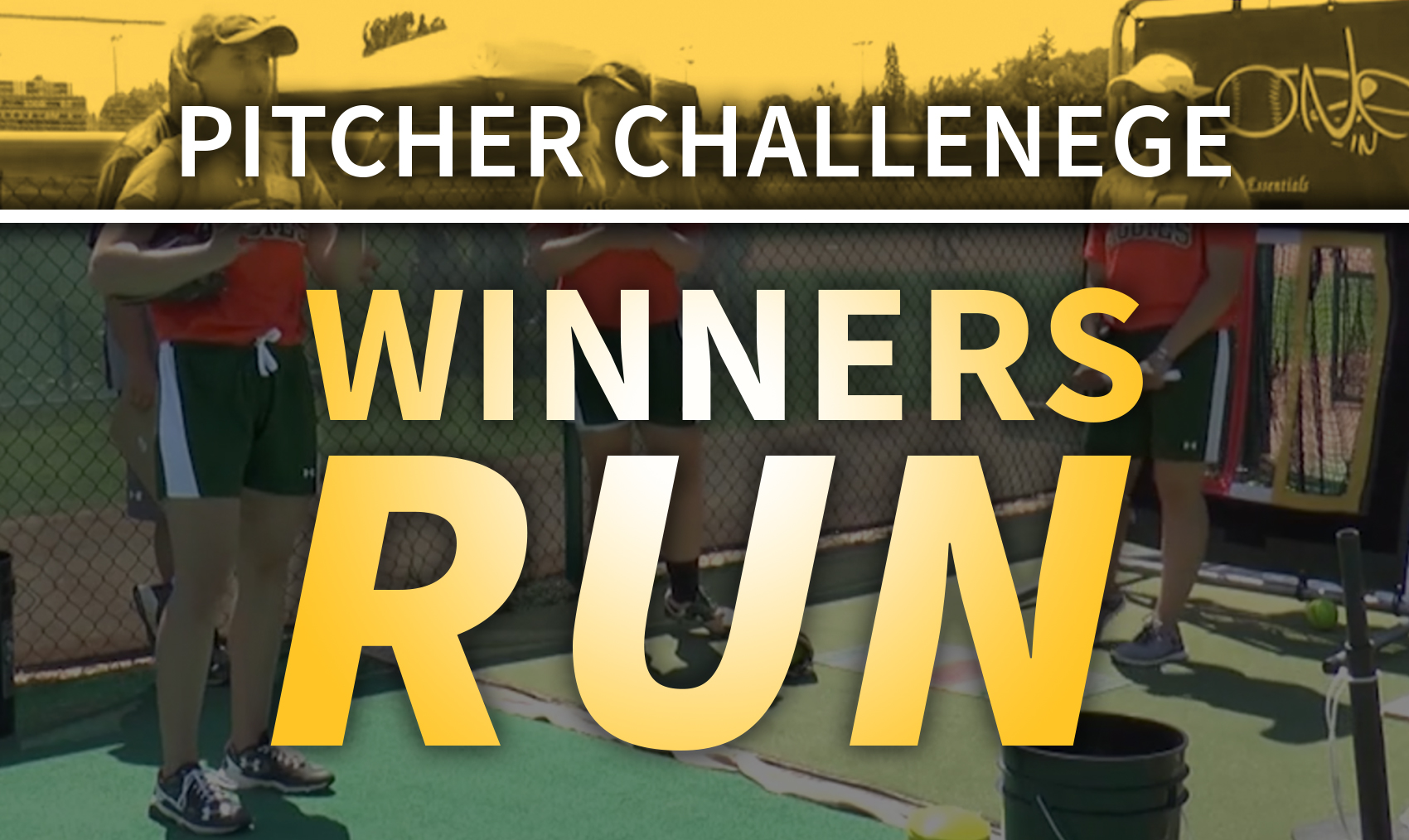 Pitching: Winners run challenge - The Art of Coaching Softball