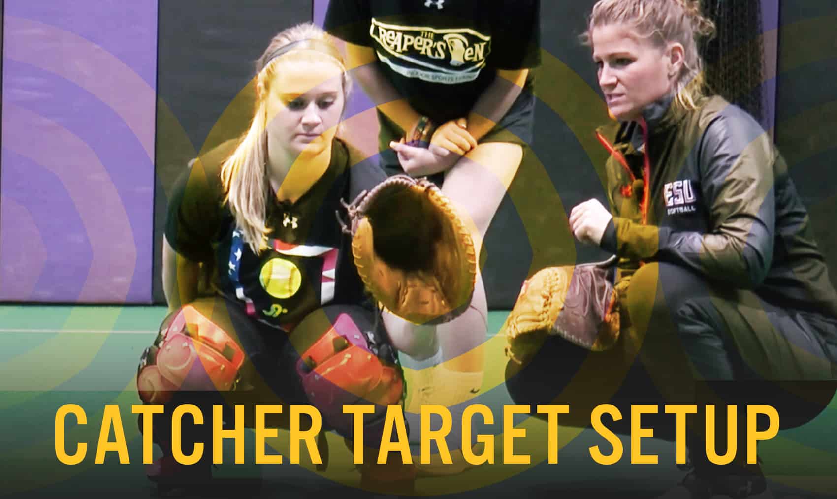 Catching: Target Setup - The Art of Coaching Softball