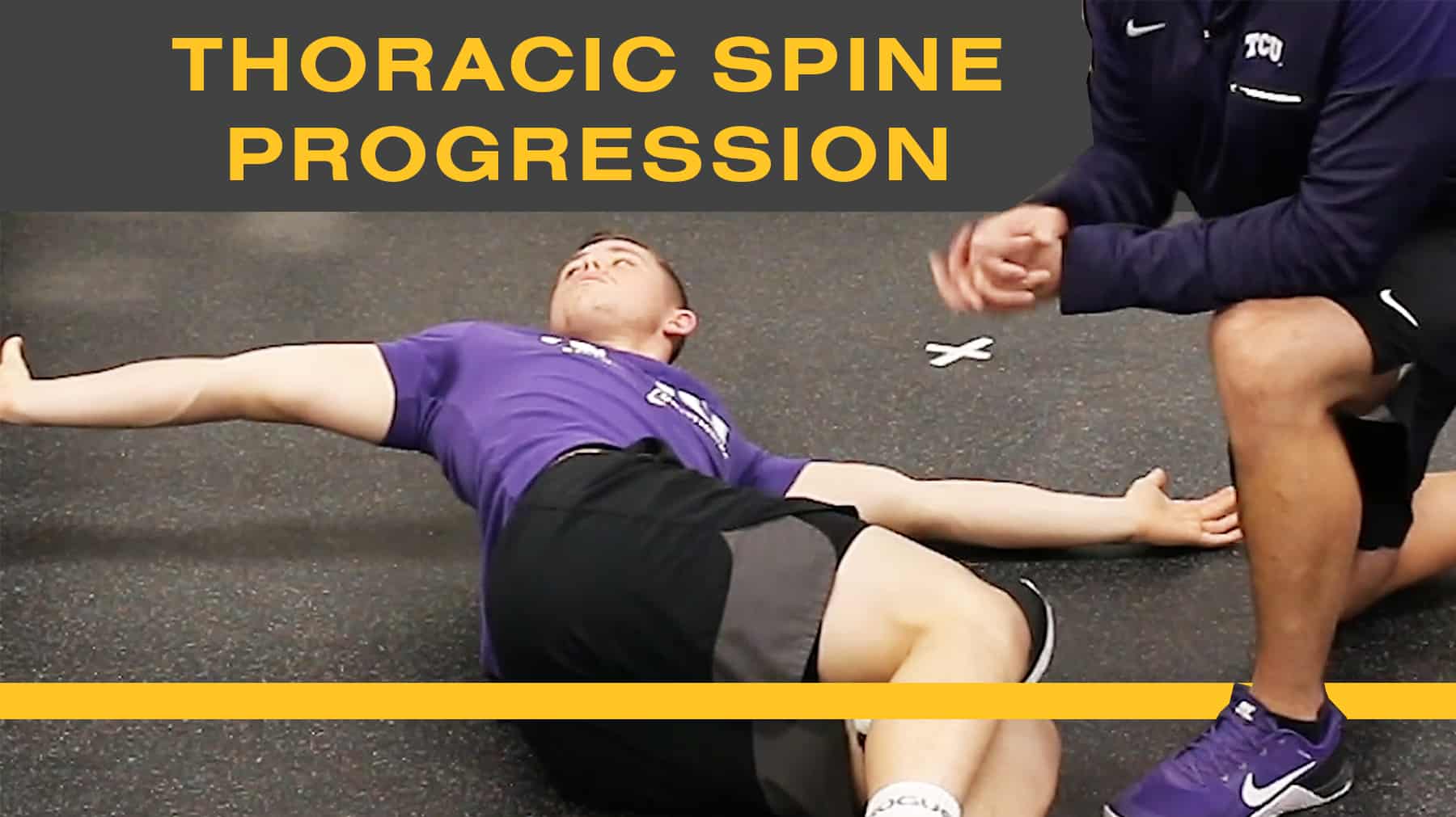 Health: Thoracic Spine Progression - The Art of Coaching Softball