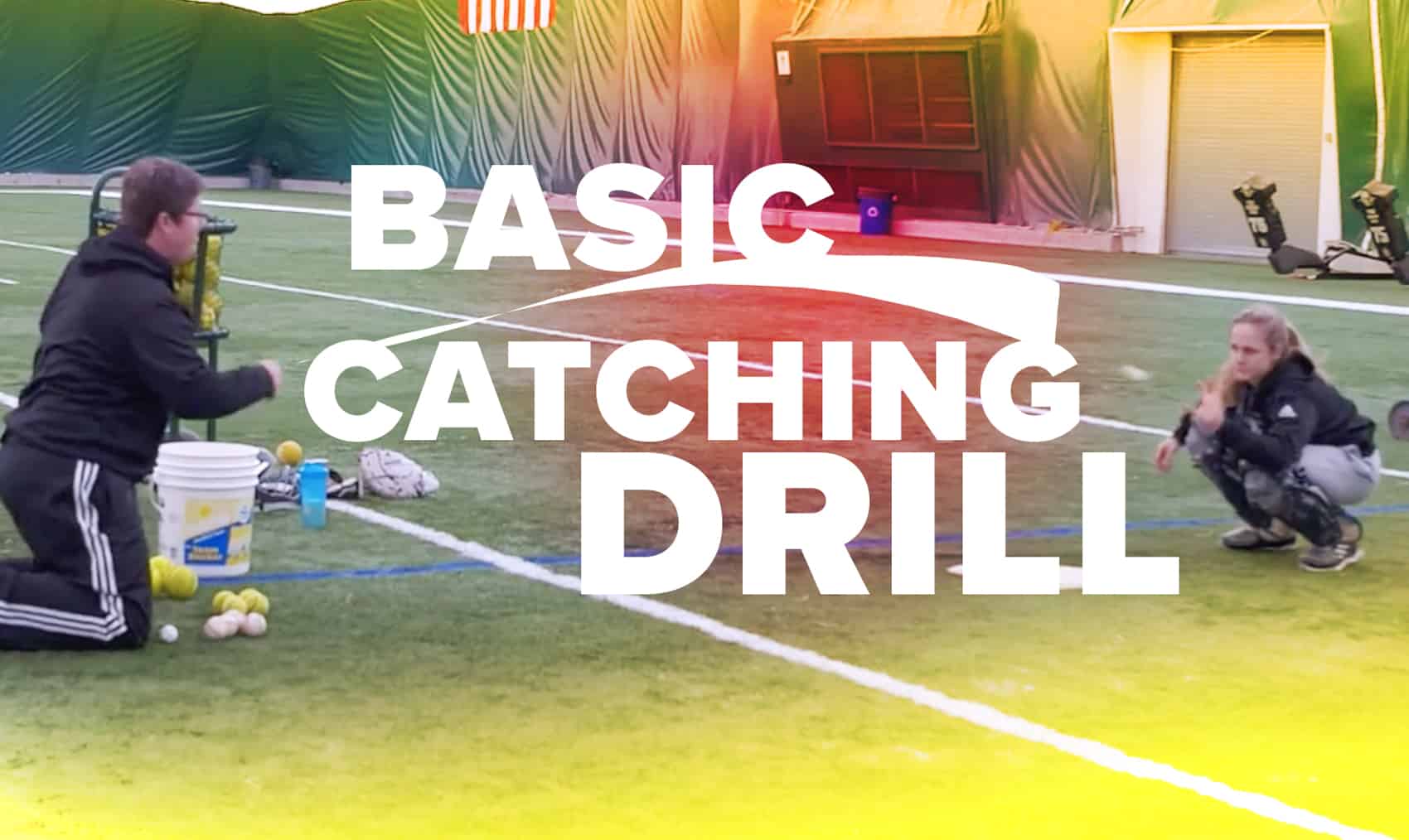 Basic catching drill to use every day - The Art of Coaching Softball