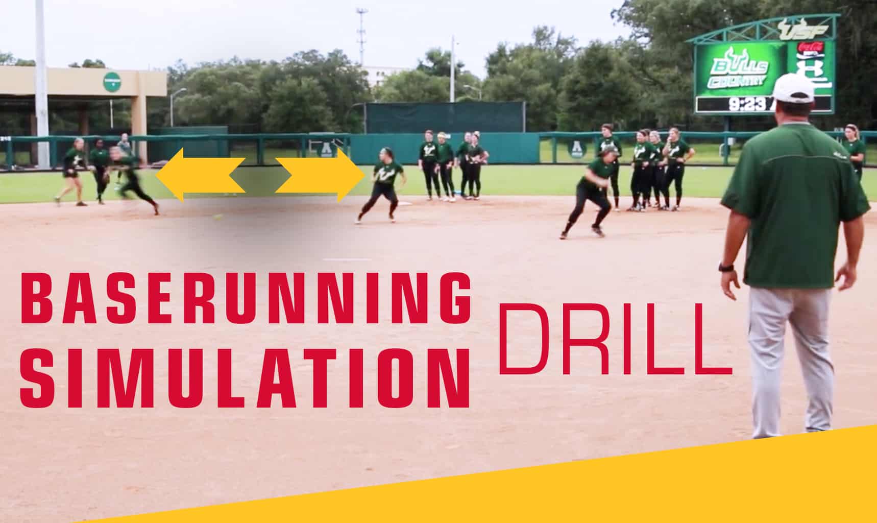 Baserunning: Simulation drill - The Art of Coaching Softball