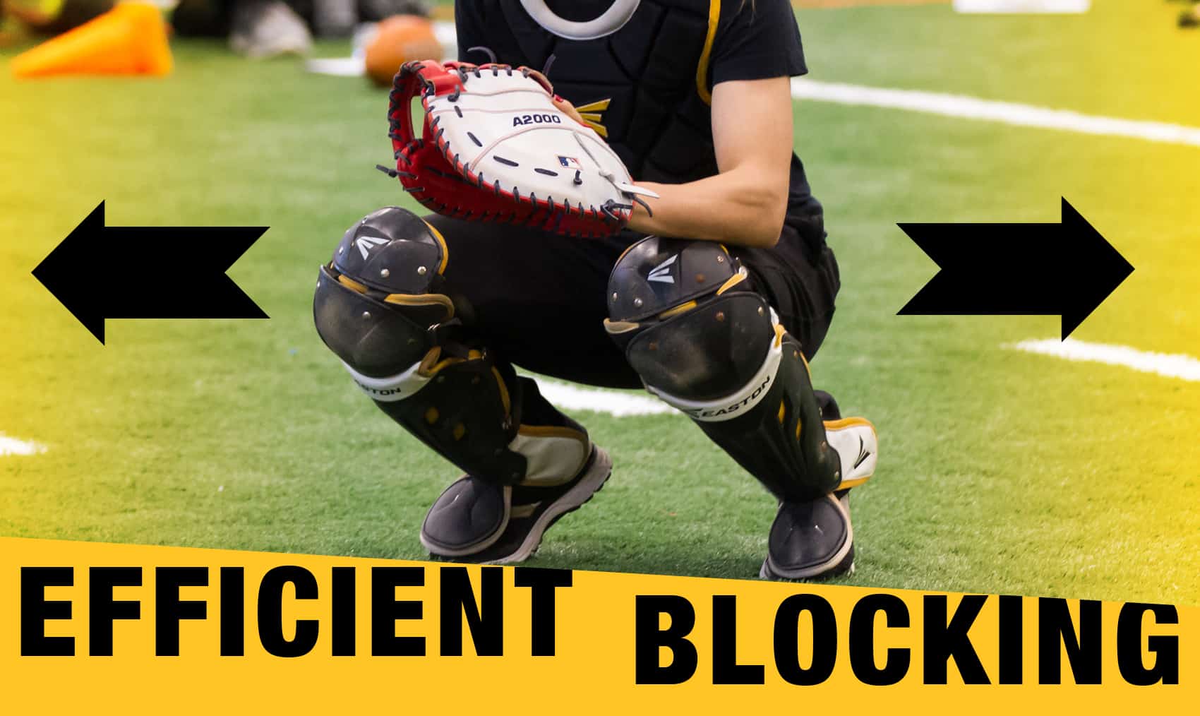 Catching: Efficient blocking - The Art of Coaching Softball