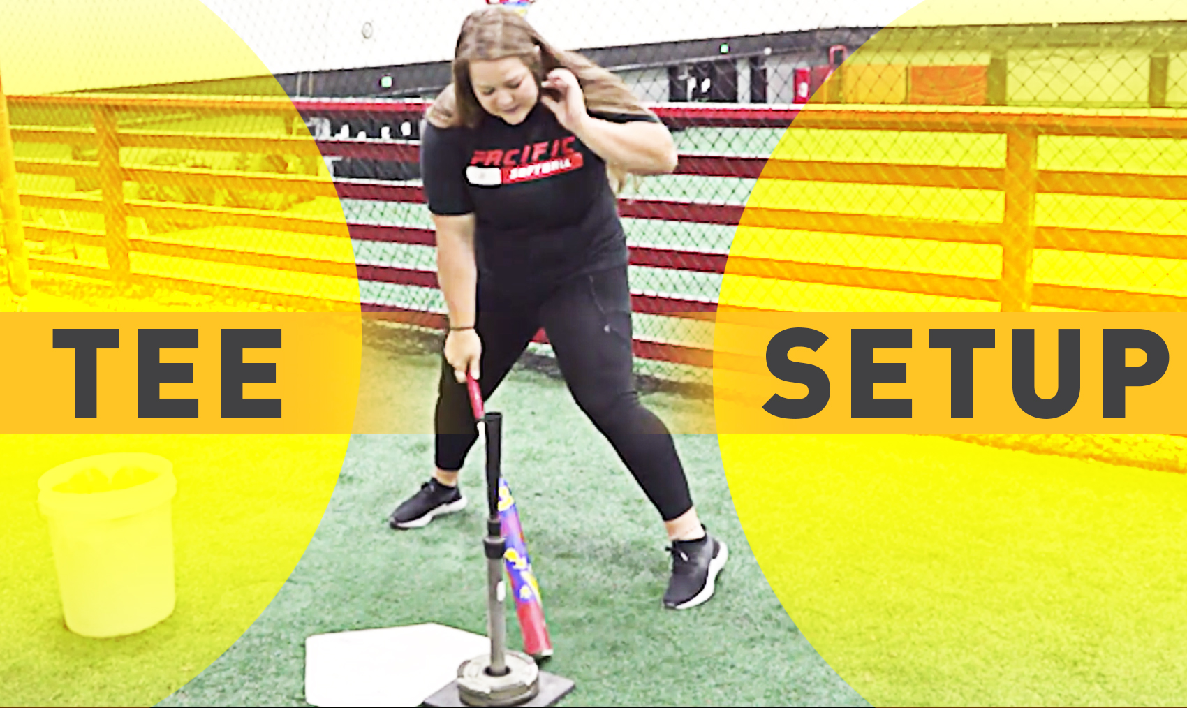 Hitting: Tee setup - The Art of Coaching Softball