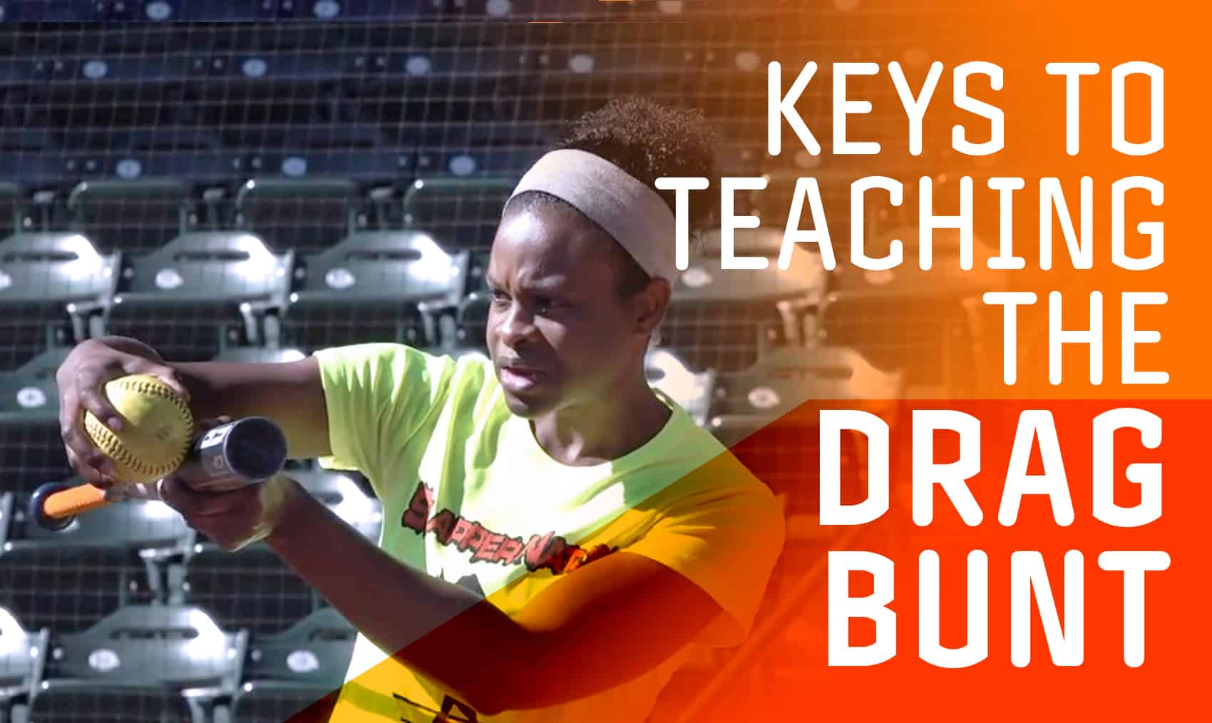 Keys to teaching the drag bunt - The Art of Coaching Softball