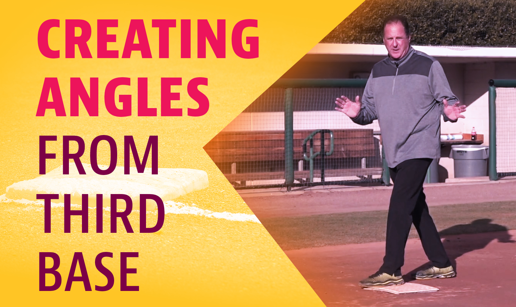 Creating angles from third base - The Art of Coaching Softball