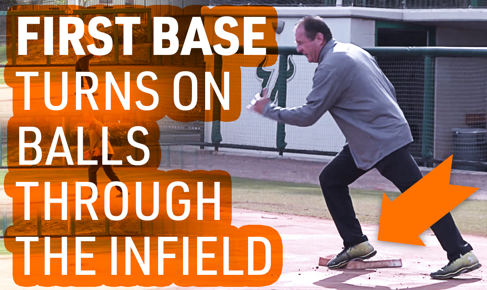 First base turns on balls through the infield - The Art of Coaching ...