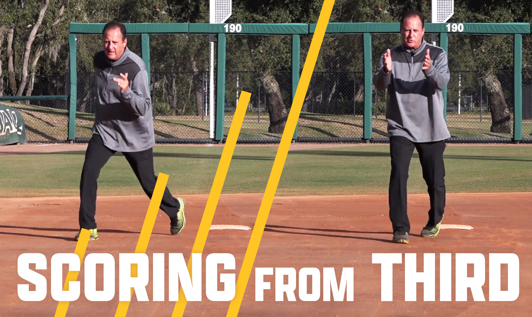 Scoring from third base to home - The Art of Coaching Softball