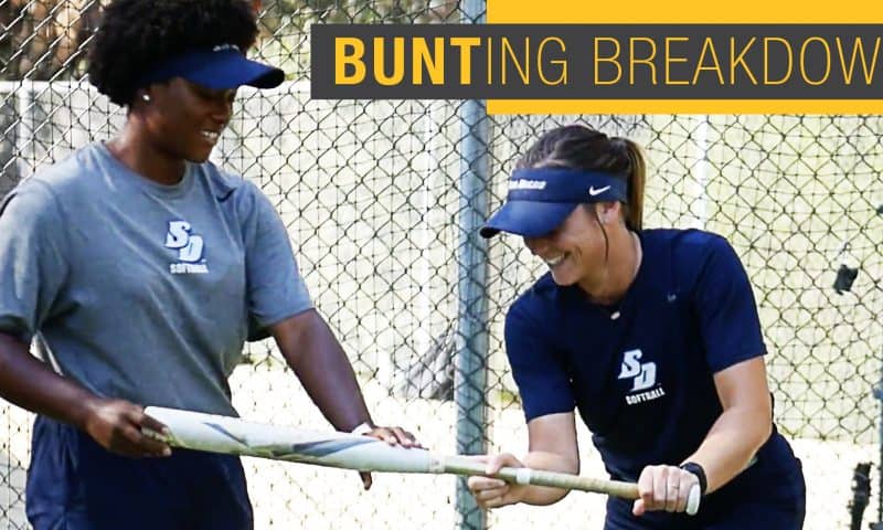 Hitting: Bunting skills and drills | The Art of Coaching Softball