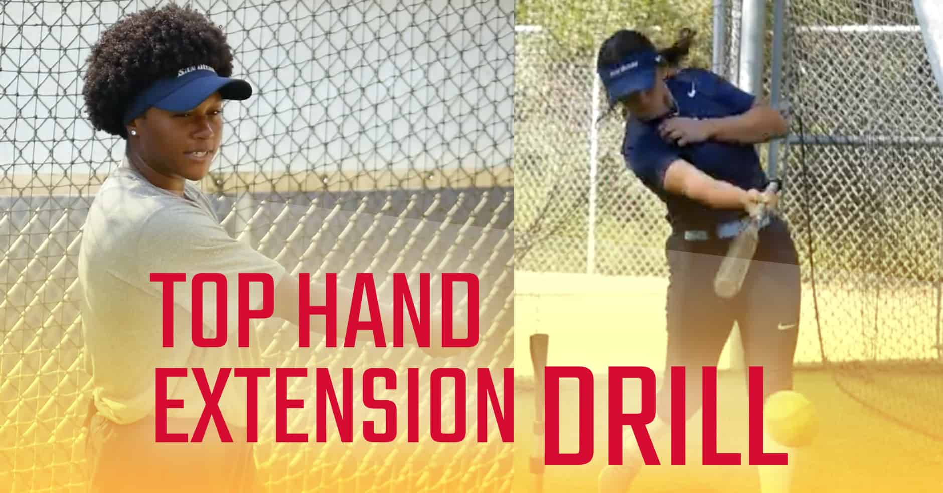 Top hand extension drill | The Art of Coaching Softball