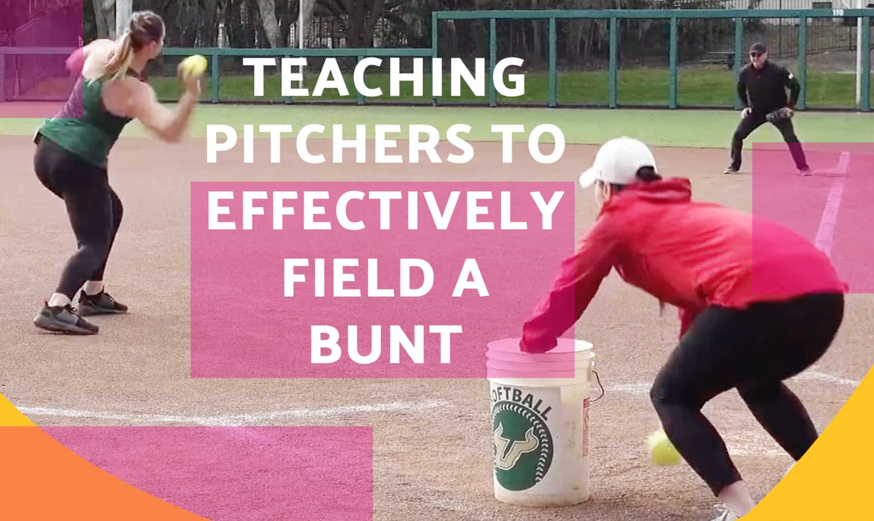 Teaching pitchers to effectively field a bunt - The Art of Coaching ...
